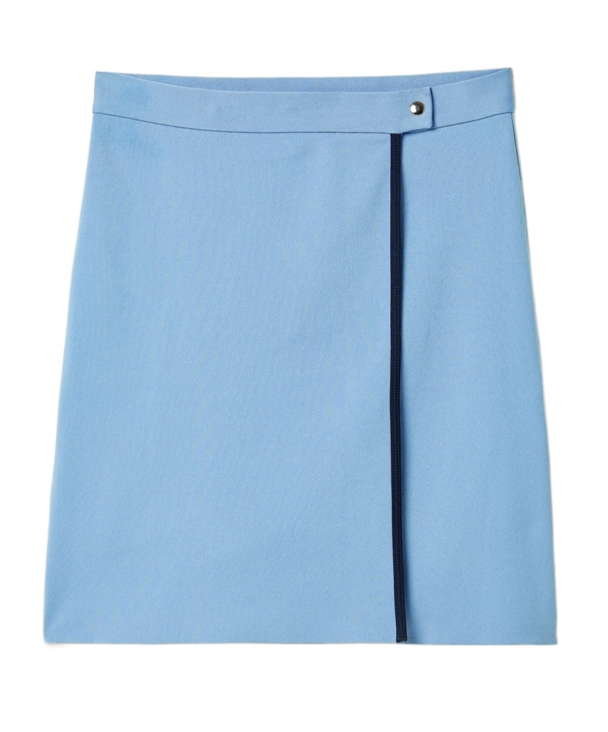 MIU MIU Miu Miu Technical Yarn Flared Skirt